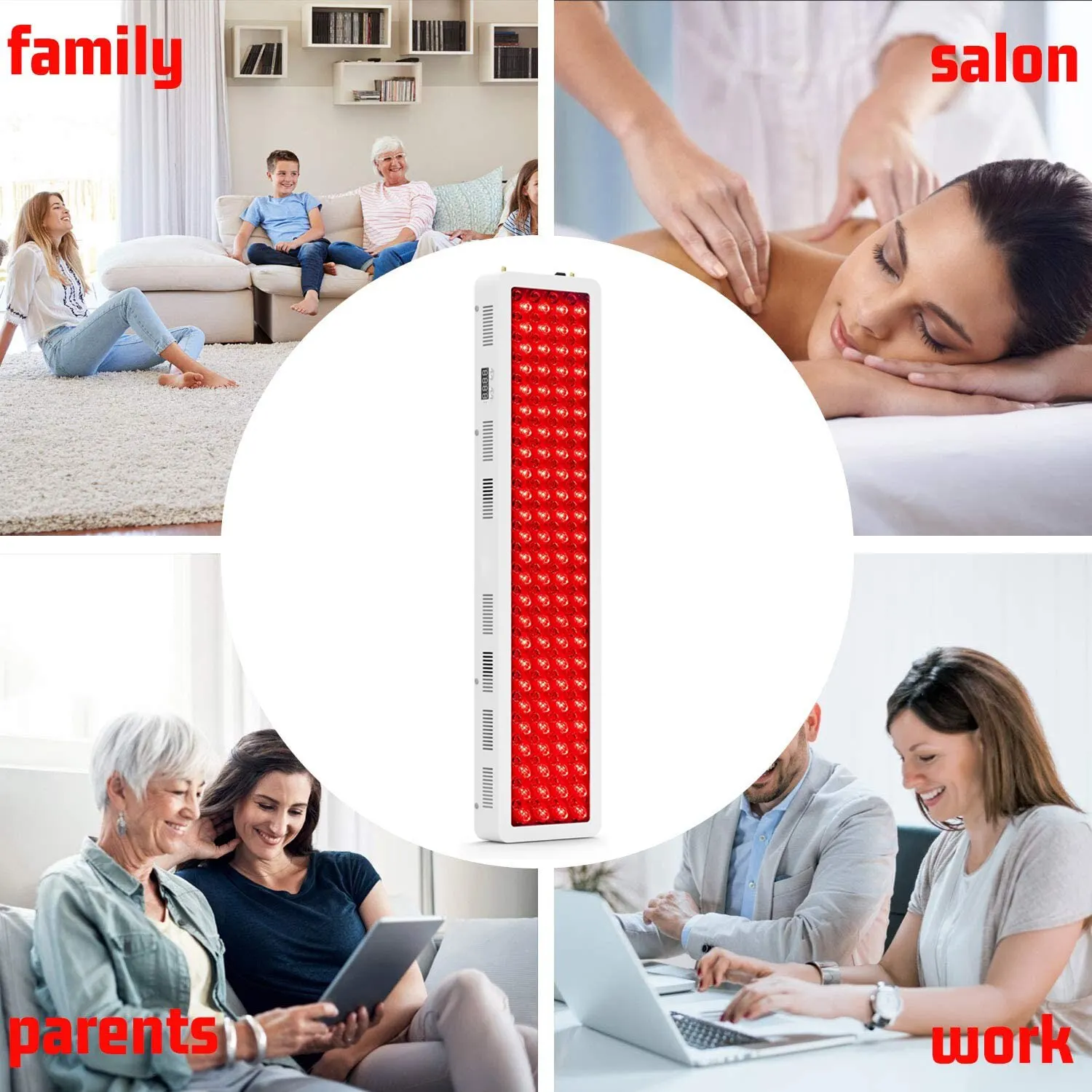 432 Led 3000w Dual Chip Red Light Panel Bed 4 Wavelength Pdt Machine ...