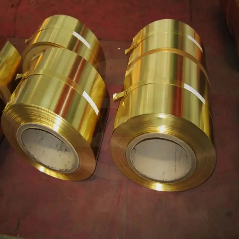 Thin Brass Strip Thickness 0.01--0.5mm Copper Sheet Gold Film Brass ...