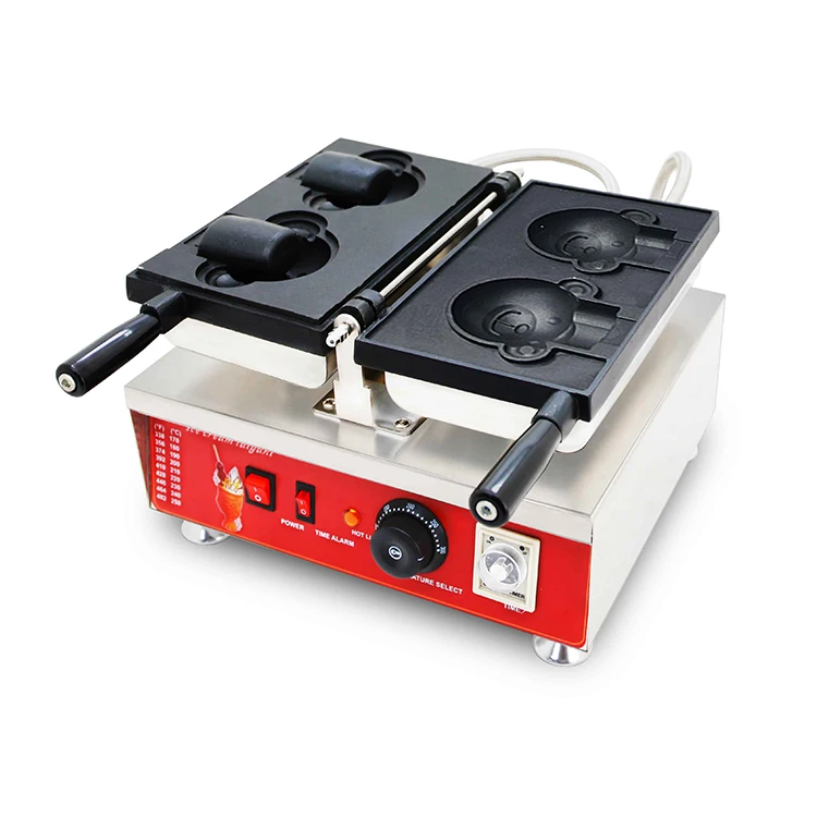 Mini Automatic Electric Ice Cream Taiyaki Maker Fish Shape Cone Cake ...