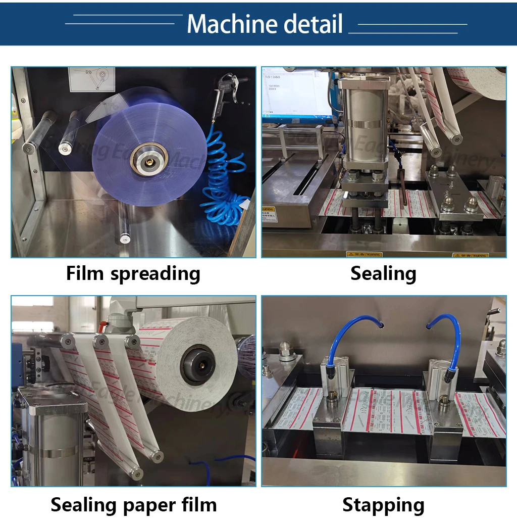 Automatic Mini Small Flat Plate Alu PVC Paper Blister Packing Machine ...