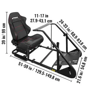 Custom Racing Wheel Stand High Quality Car Monitor Stand Gaming Racing ...
