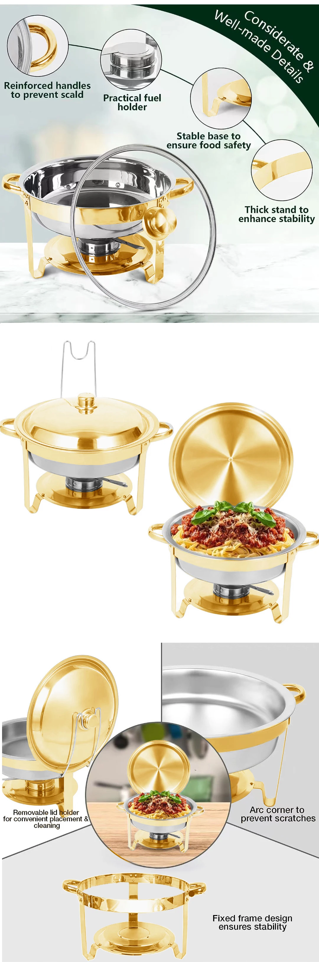 Large Capacity Multi-functional Buffet Stove,Exquisite And Innovative ...