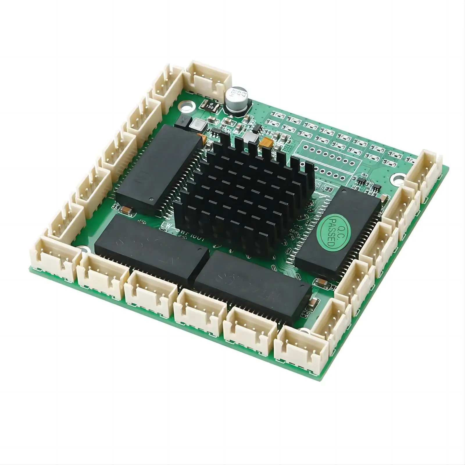 16 Port Ethernet Switch PCB 100Mbps Industrial Network Switch Ethernet ...