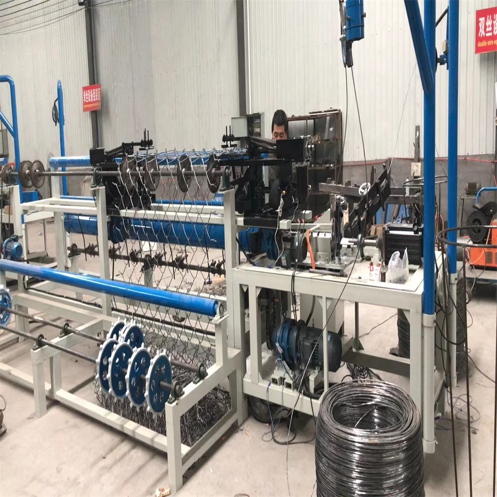 Fence Machine Chain Link Fence Equipment Wire Mesh Makingmachinechain ...