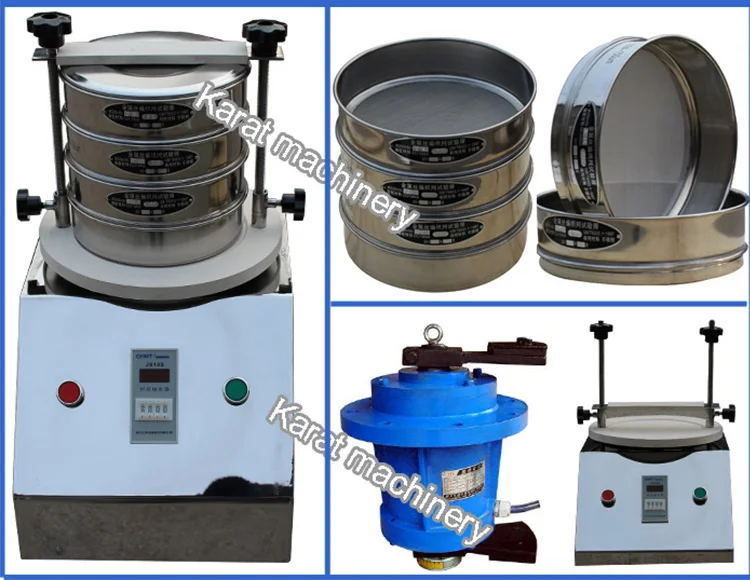 Standard Laboratory Fine Powder Stainless Steel Lab Test Sieve Shaker ...