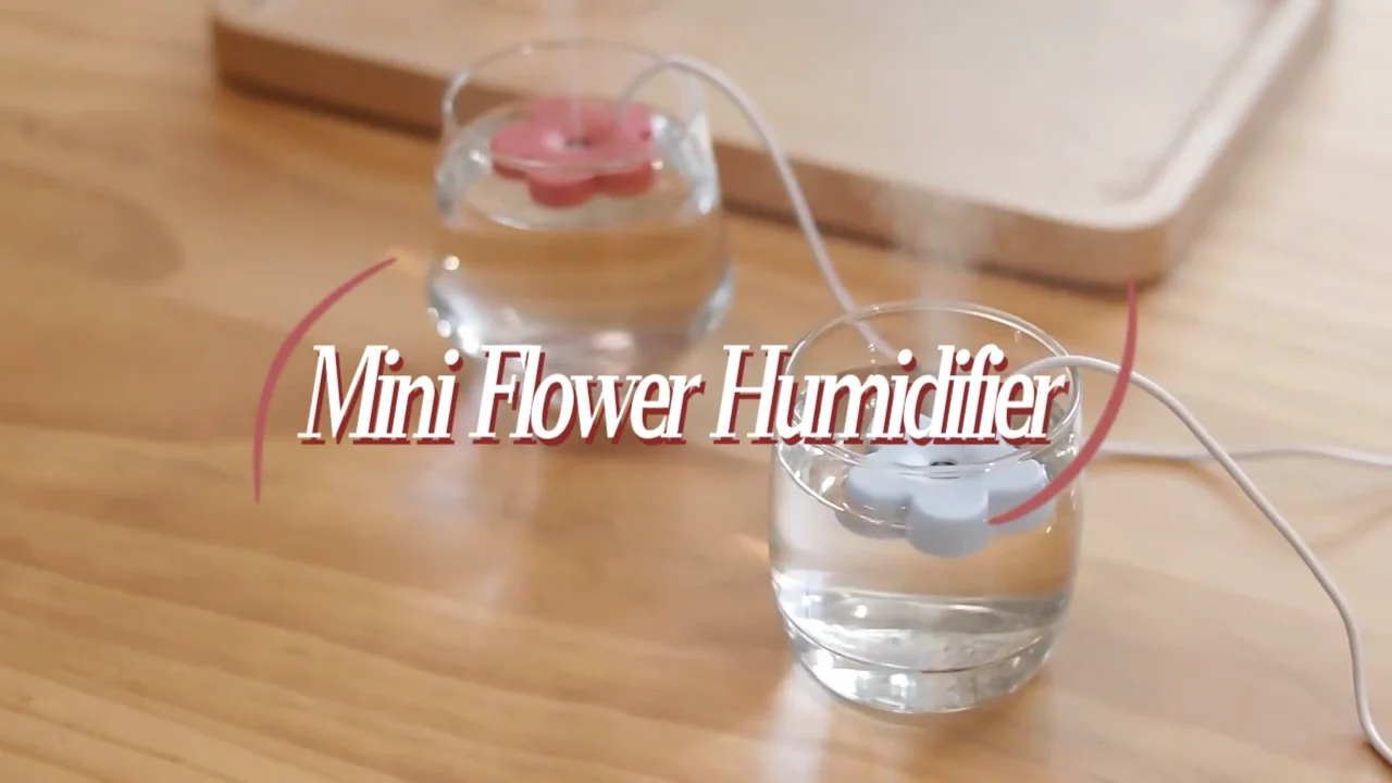New Portable Mini Usb Flower Humidifier Bottle Aroma Diffuser Mist ...