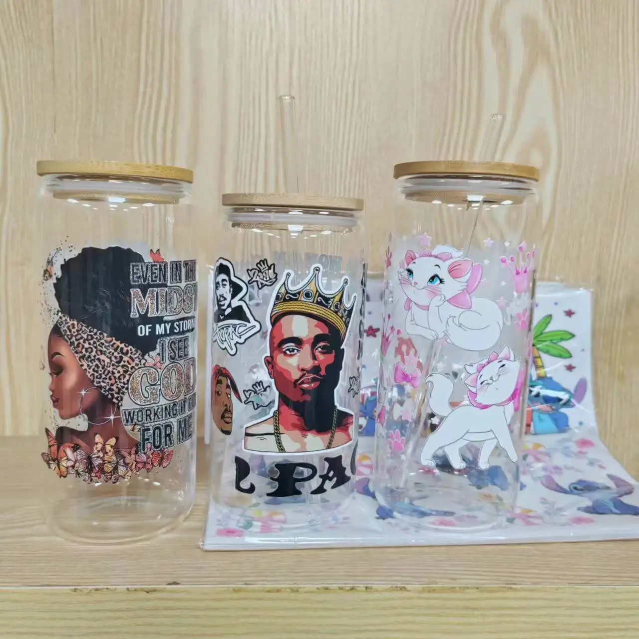 Factory Customization All Kinds Of Cartoon Sticker Label Waterproof Uv ...