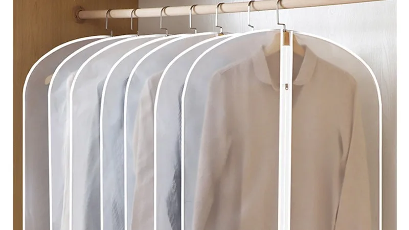 54 Inch Black Clothing Garment Packing Bags Travel Breathable Dresses ...