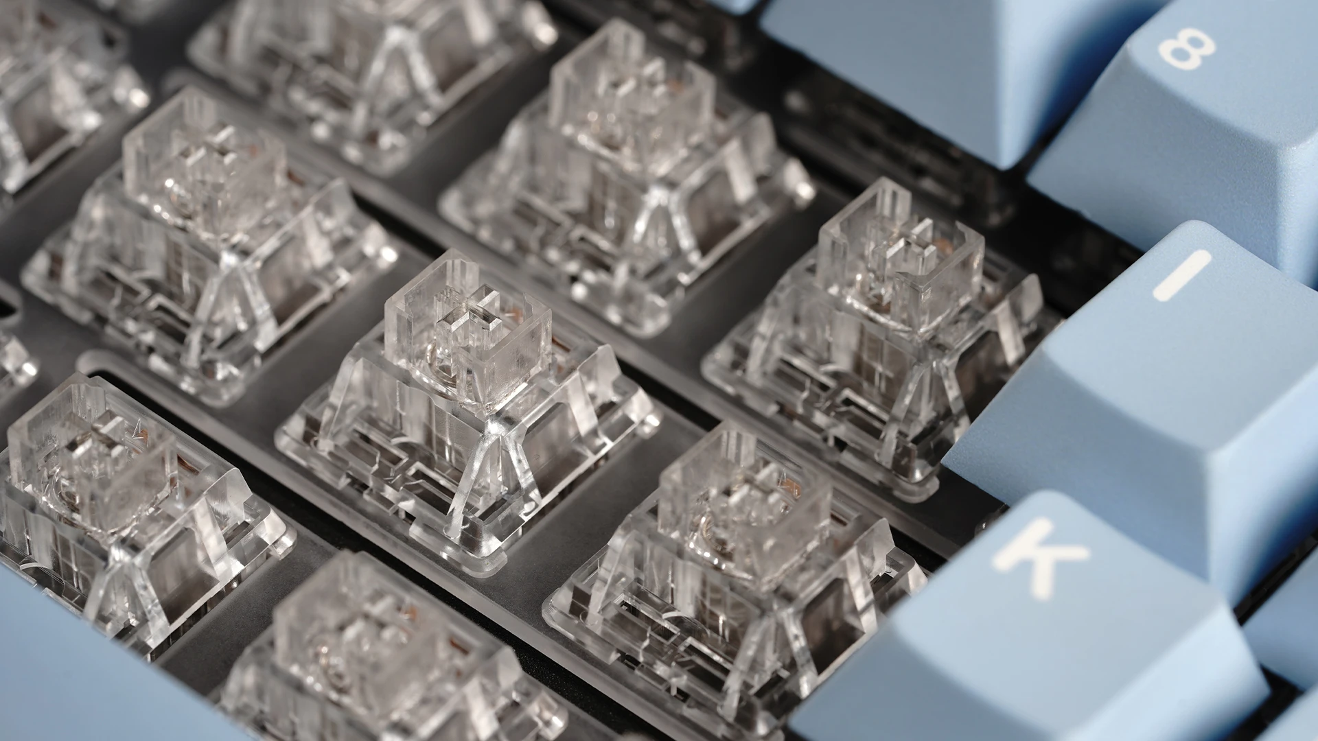 High Quality Key Switch PC Translucent Housing WS Quartz Linear Switch