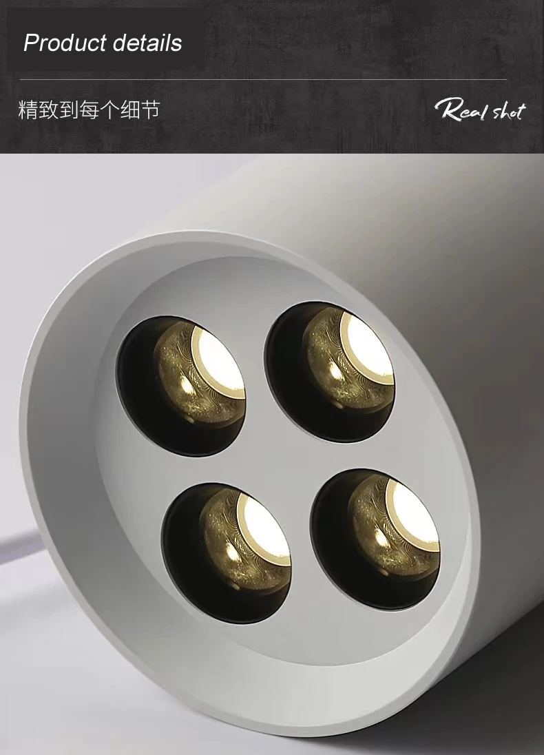 8W LED Surface Mounted Grill Light Spotlight Linear Downlight