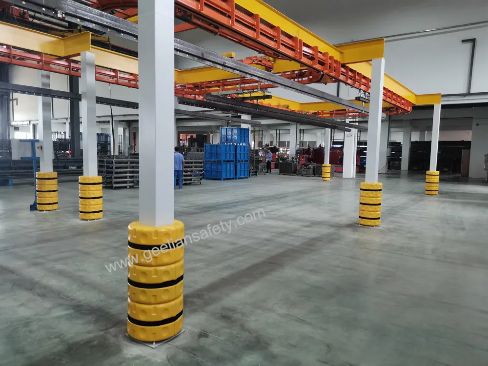 Reflective Safety Protector for Pallet Racking Uprights