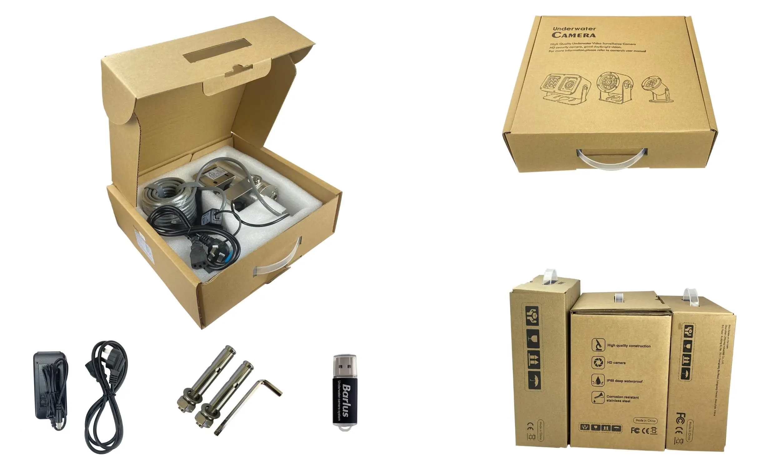 5-in-1 High-definition With No Dead Angles, 360 Degrees Omni ...