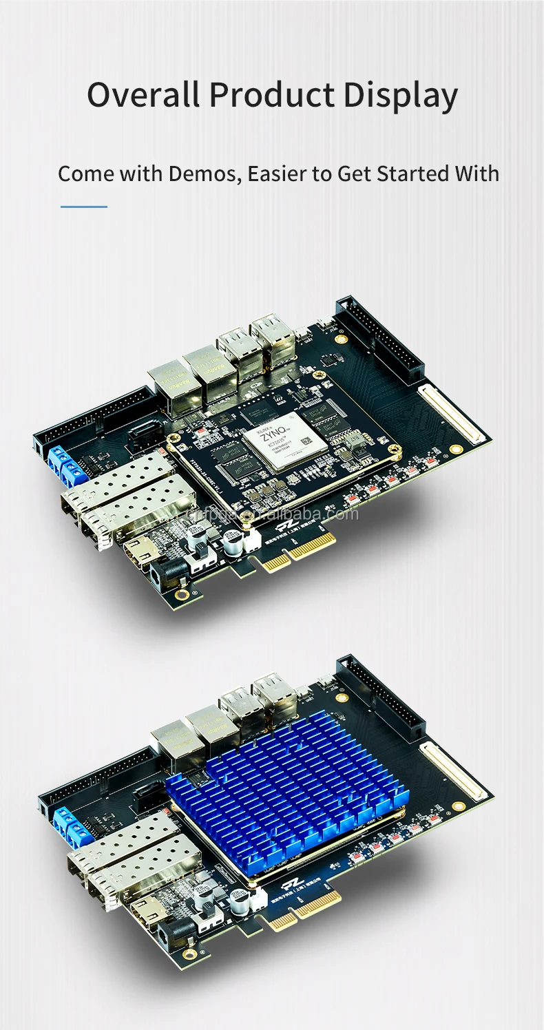 Xilinx Zynq-7000 Soc Arm Fpga Development Board Puzhi Pz7035-kfb 676i Evaluation Kit Fpga ...