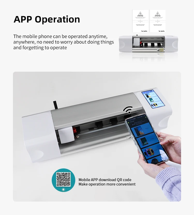 High Speed Laser Cutter for Mobile Phone Hydrogel Films