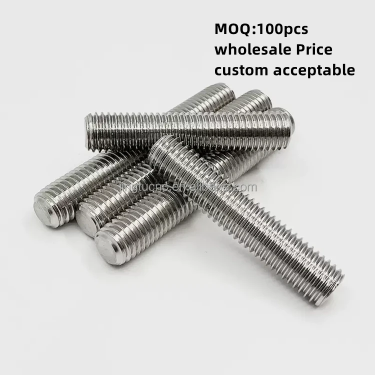 SS 304 Stainless Steel Threaded Rods - Durable & Versatile
