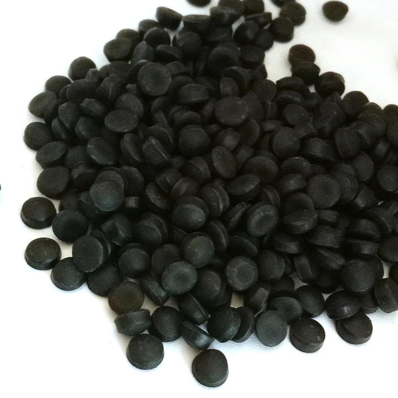 Black Modified PVC Pellets PVC Granules Polyvinyl Chloride Particles ...