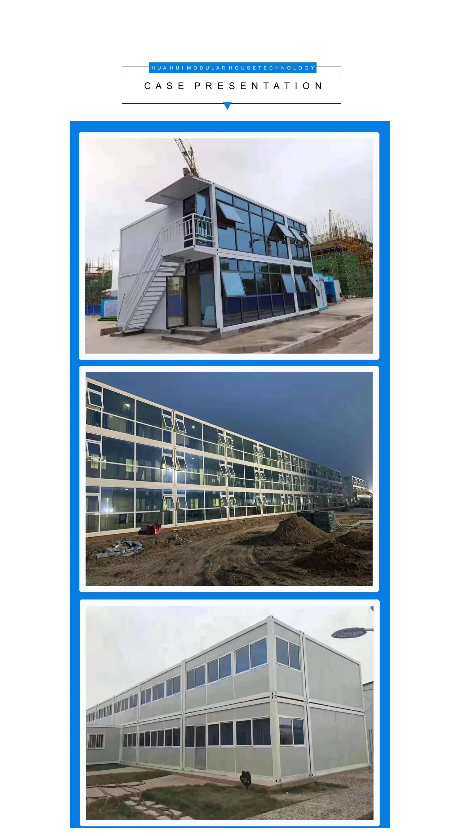 Low Cost Sale Stackable Modular Prefab Frame House Customizable - Buy ...