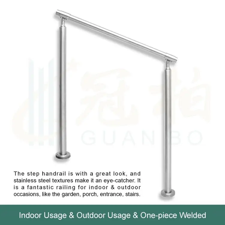 Steps Stainless Steel Handrail Load Handrail For Outdoor Steps Outdoor ...