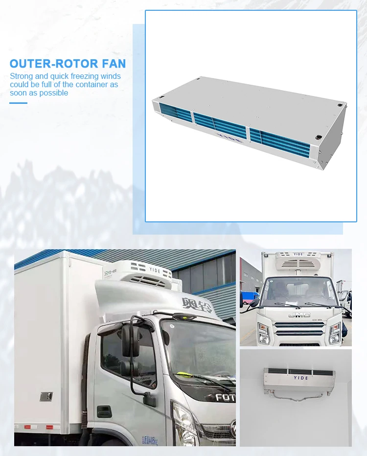 Refrigerated Van Freezer Transport Box Truck Refrigerator Cooling ...