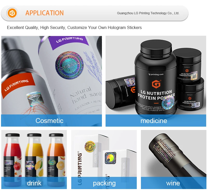 New Custom 3d Laser Label Hologram Sticker Security Label Sticker ...