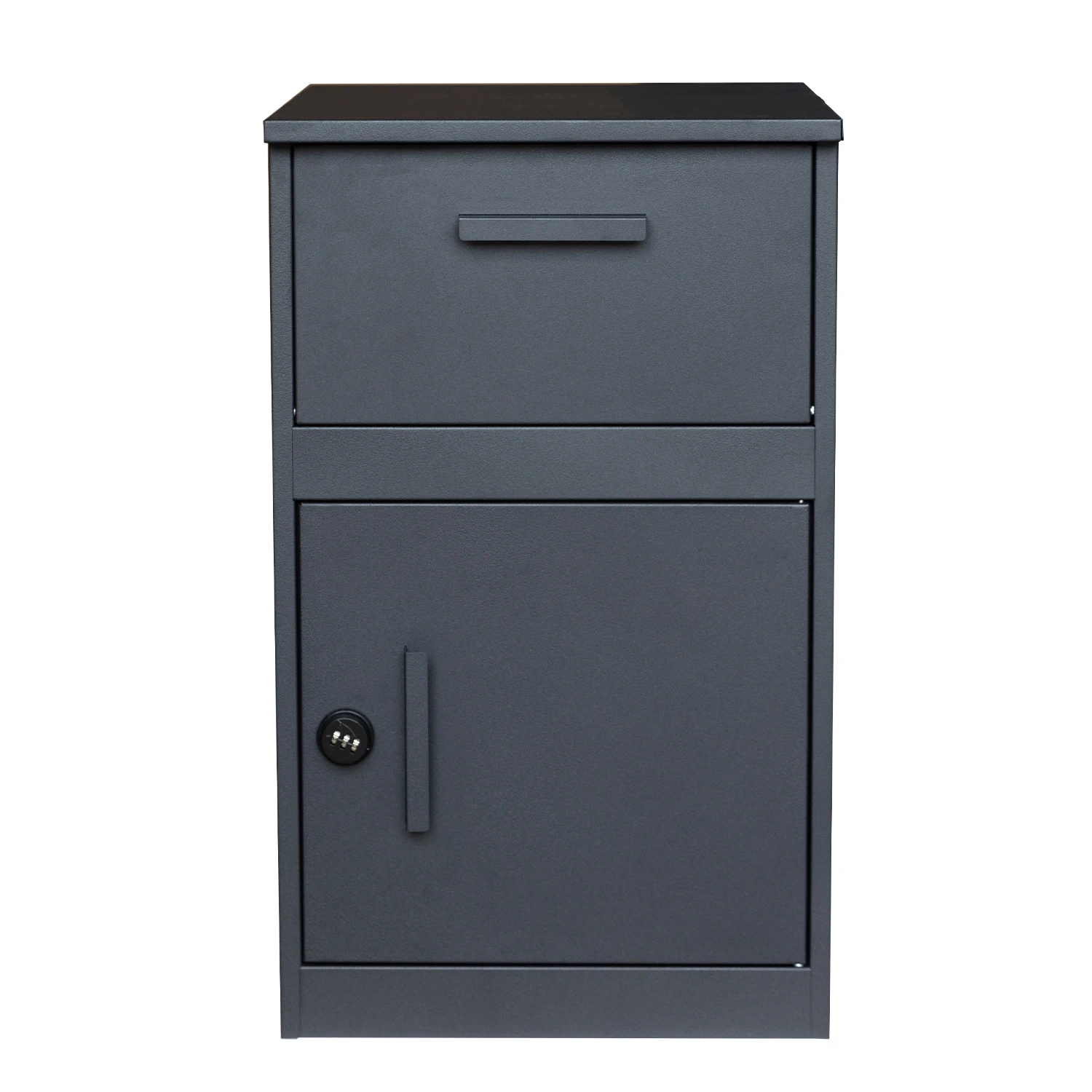 Custom Outdoor Fence Mounted Parcel Drop Box Metal Large Parcel ...