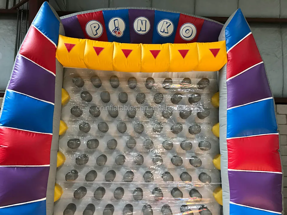 Commercial Inflatable Plinko Carnival Game with Blower Blow up Pinball ...