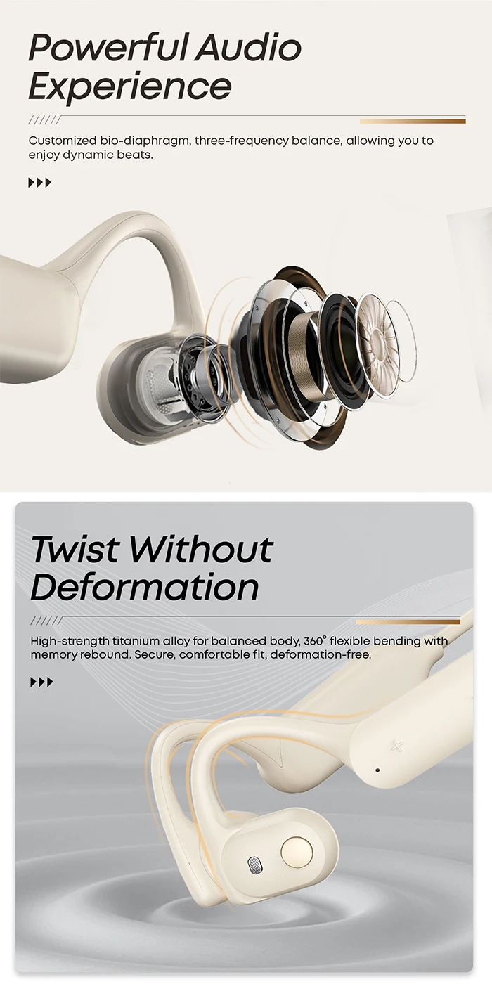 Langsdom Ipx5 Bone Conduction Hearing Aids With 32g Tf Card Bluetooth 5 ...