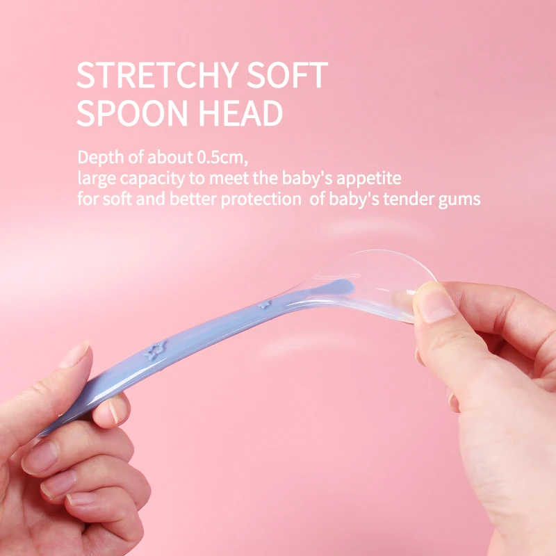 Baby Spoons Set Pre-spoon Aged 6+ Months First Stage Baby Led Weaning ...