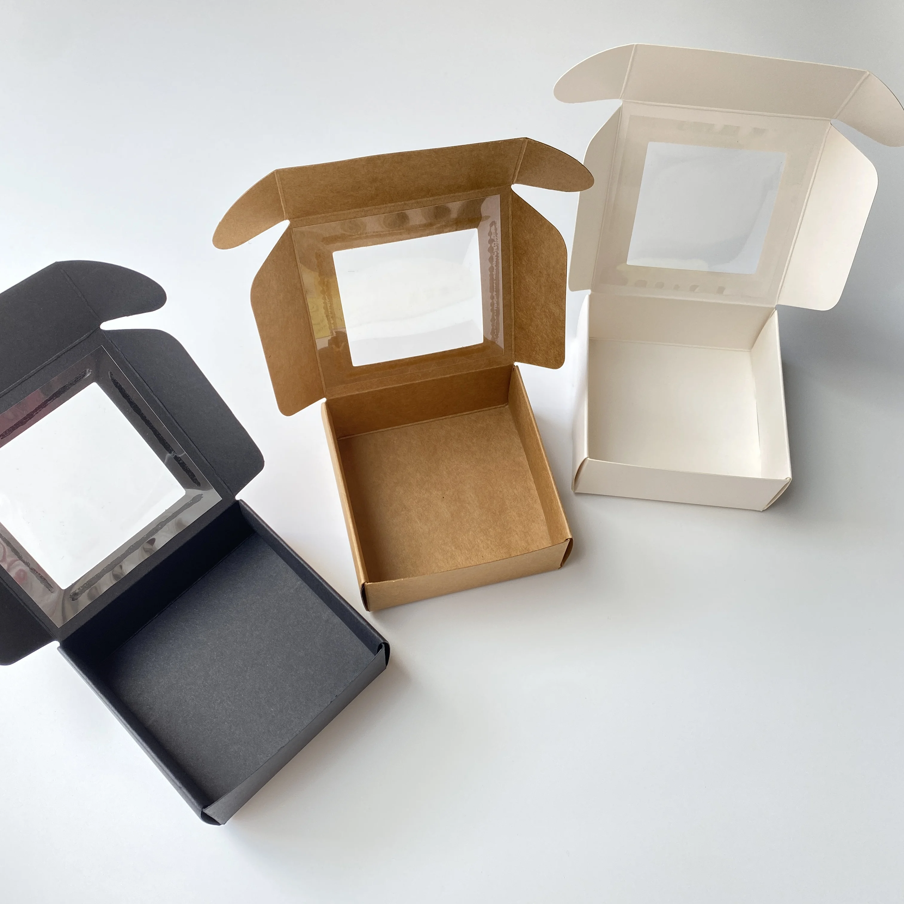 Custom Small Soap Gift Box Eco Friendly Cardboard Packaging Kraft Paper ...