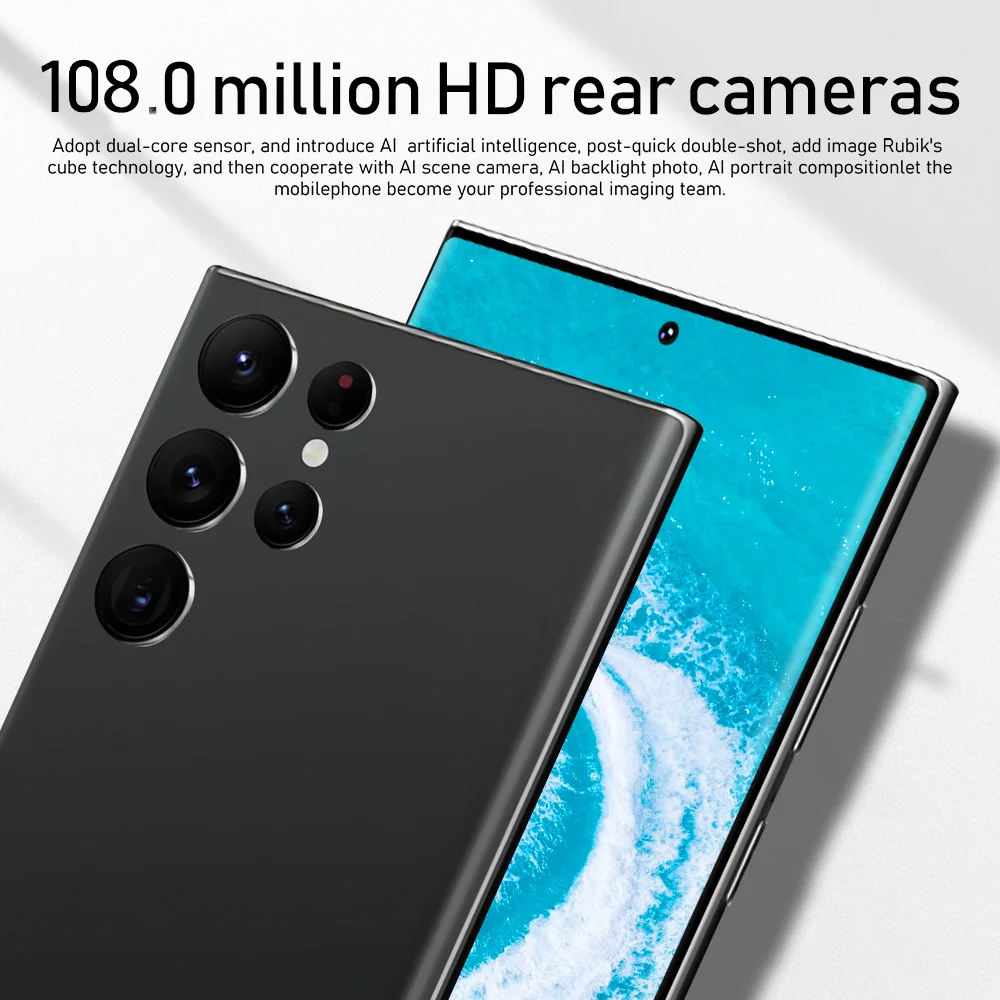 2023 Original Android S23 Ultra Smartphone 16+1tb Mobile Phone Cell ...