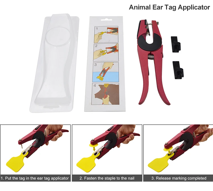 Customizable Uhf Long Range Passive 840~960mhz Tpu Material Uhf Animal ...