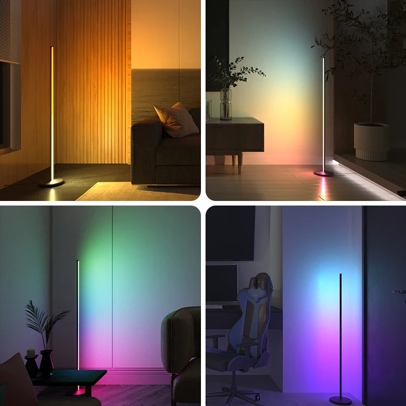 Indoor Home Decor Smart Smart Remote Control Corner Rgb Color Changing ...