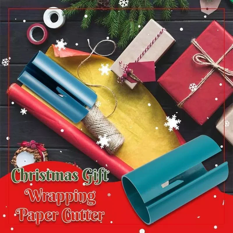 Christmas Paper Diy Cutter Packaging Paper Rolls Cutter Cup Cuts ...