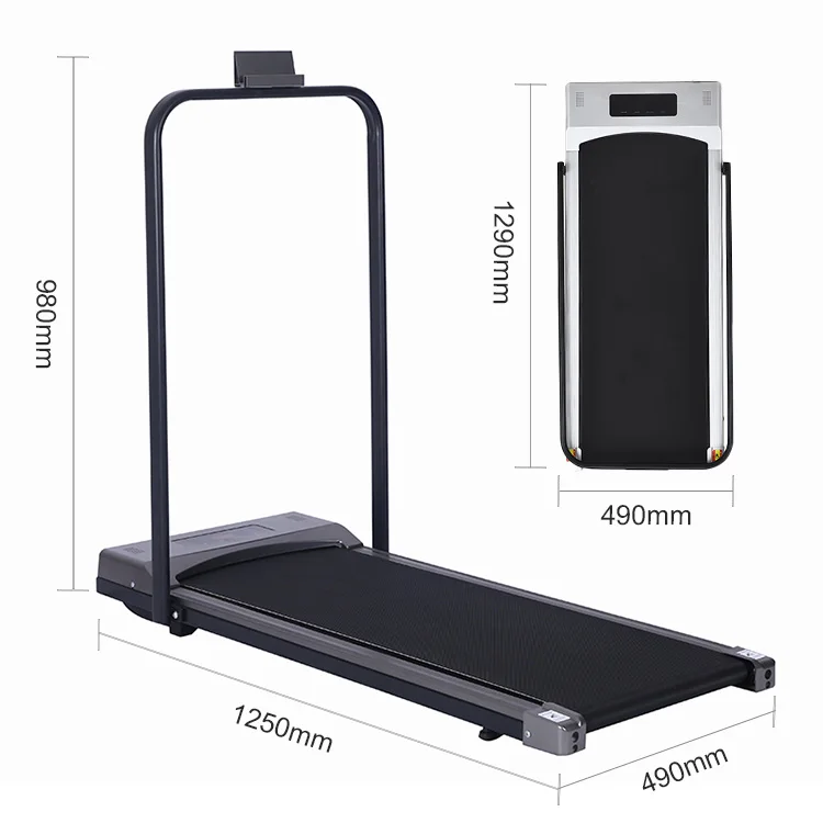 Equipment small foldable walking running treadmill indoor with handle ...