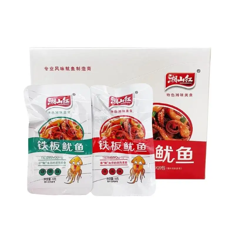 High Quality Spicy Squid Snacks Barbecue Flavor Chinese Snacks Food ...