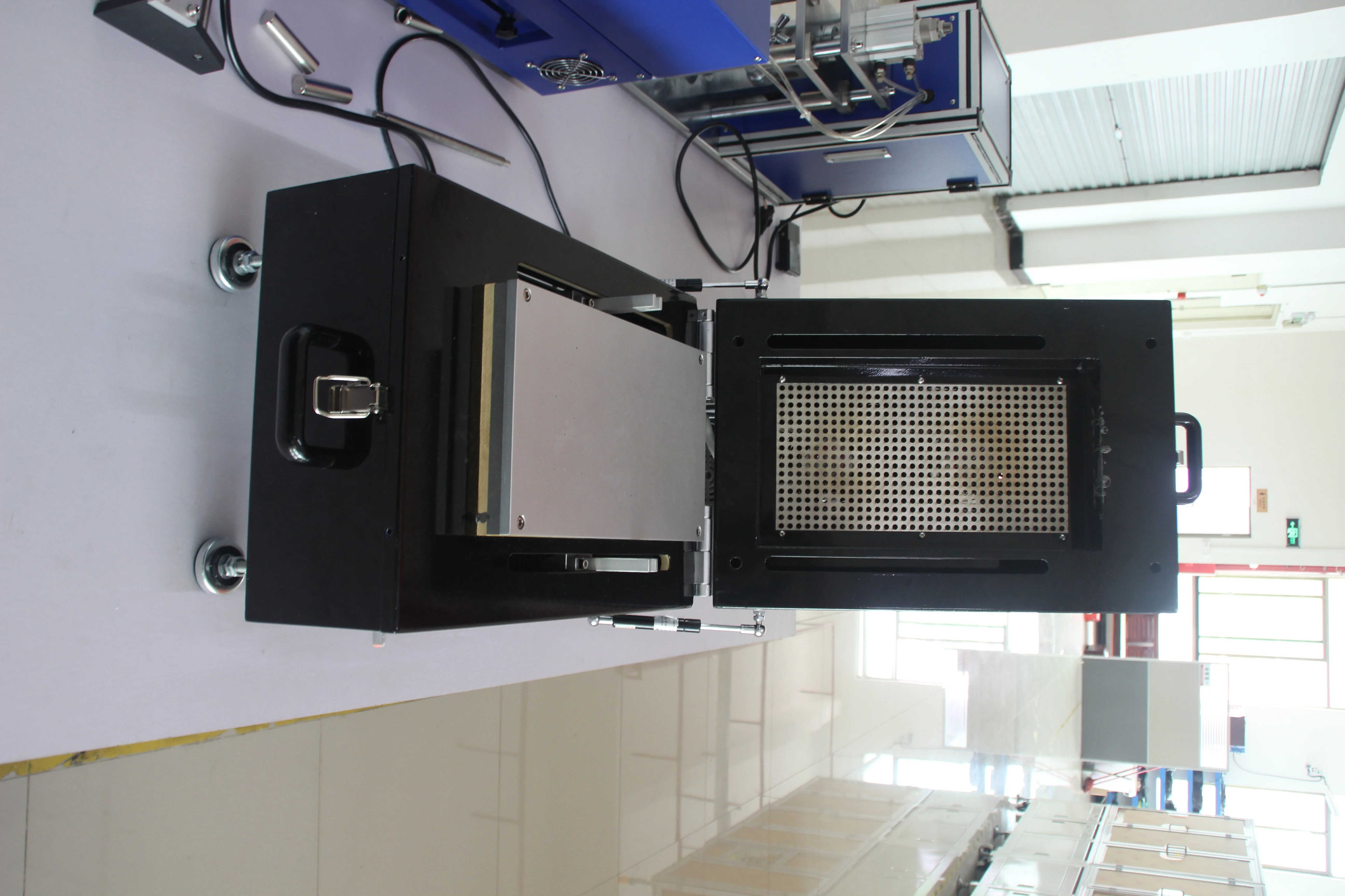 For Lab Desktop 220V 1kW Vacuum Electrode Coating Machine for Lithium ...
