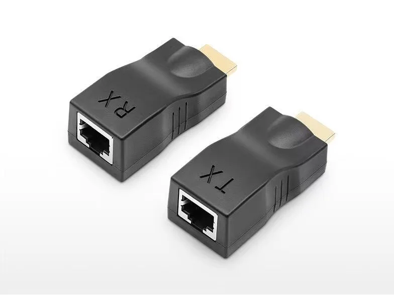 HDMI To Cat5e Cat6 RJ45 Converter 4K HDMI 1.4V HDMI Extender 1080P 30M ...