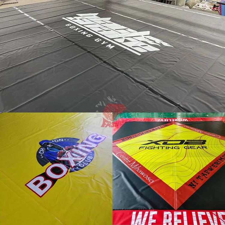 Durable Elevated MMA Boxing Ring for Competitions & OEM