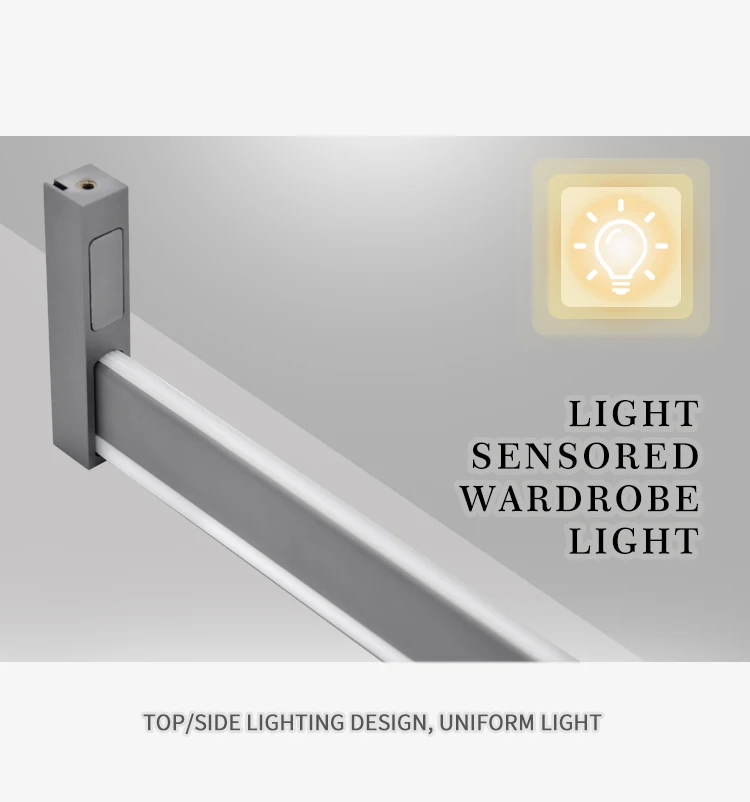 Kitchen Wardrobe Cabinet Light With Pir Sensor Surface Mounted - Buy ...