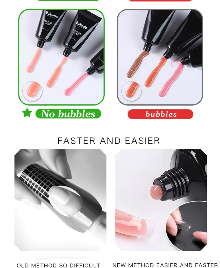 Acrylic Nail Set Kit - Professional Supplies & Poly Gel