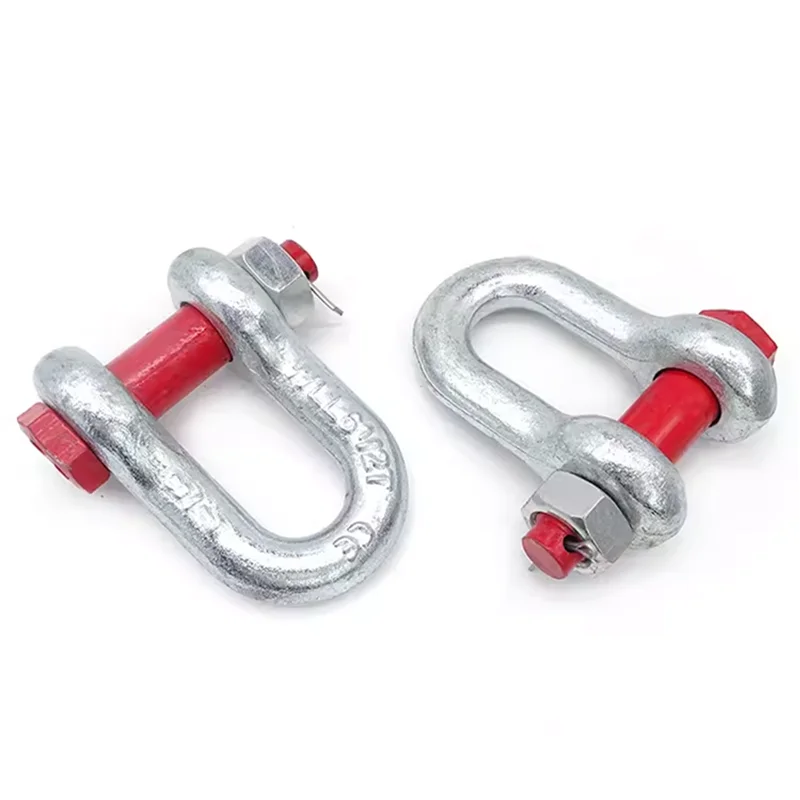 Galvanized Steel Forged Anchor Shackle Rigging Bow Quick Release D ...
