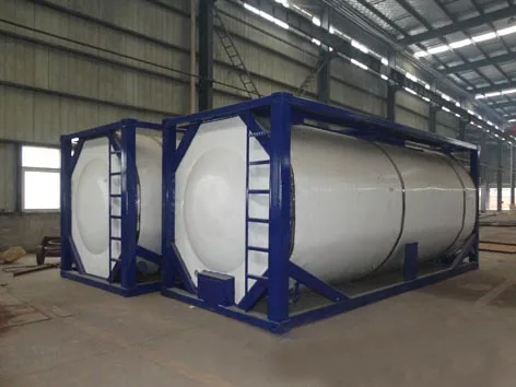 ASME ISO 20ft T11 Tank Container for Food Oil & Beer Transport