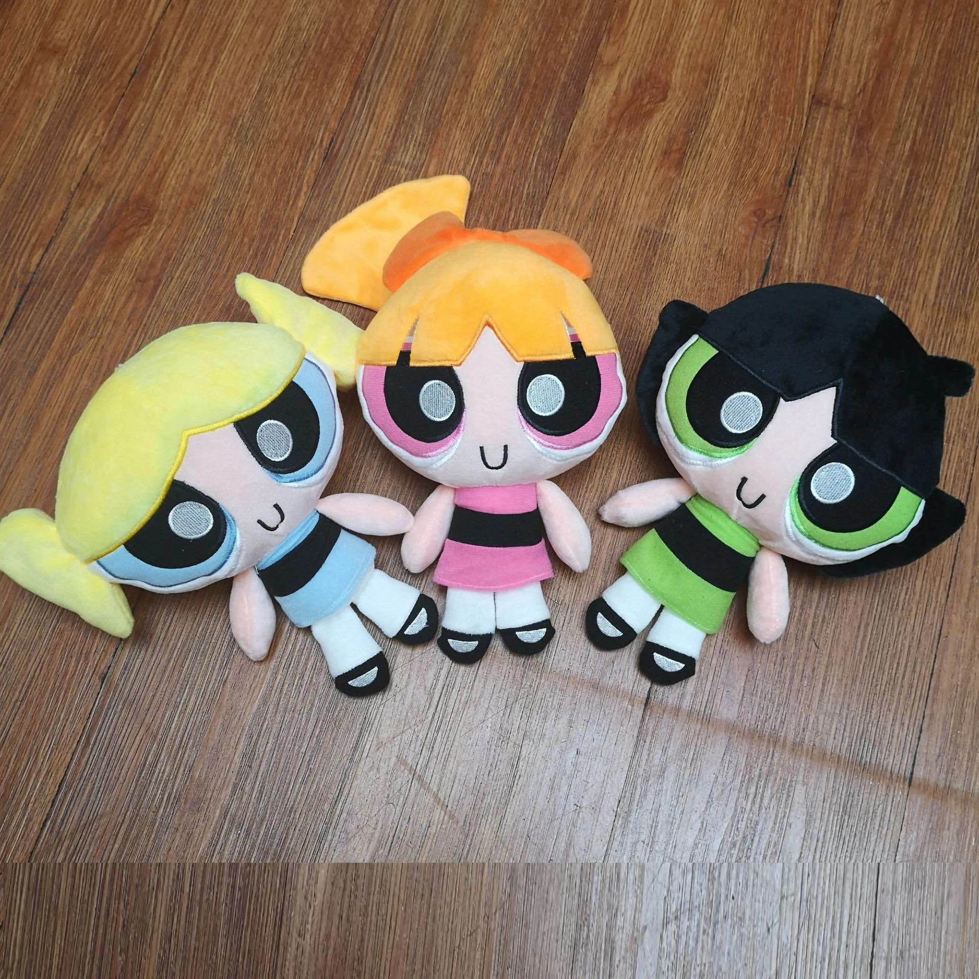 8inch Cute Anime Stuffed Girls Dolls Plushies The Power Puff Girl Plush ...