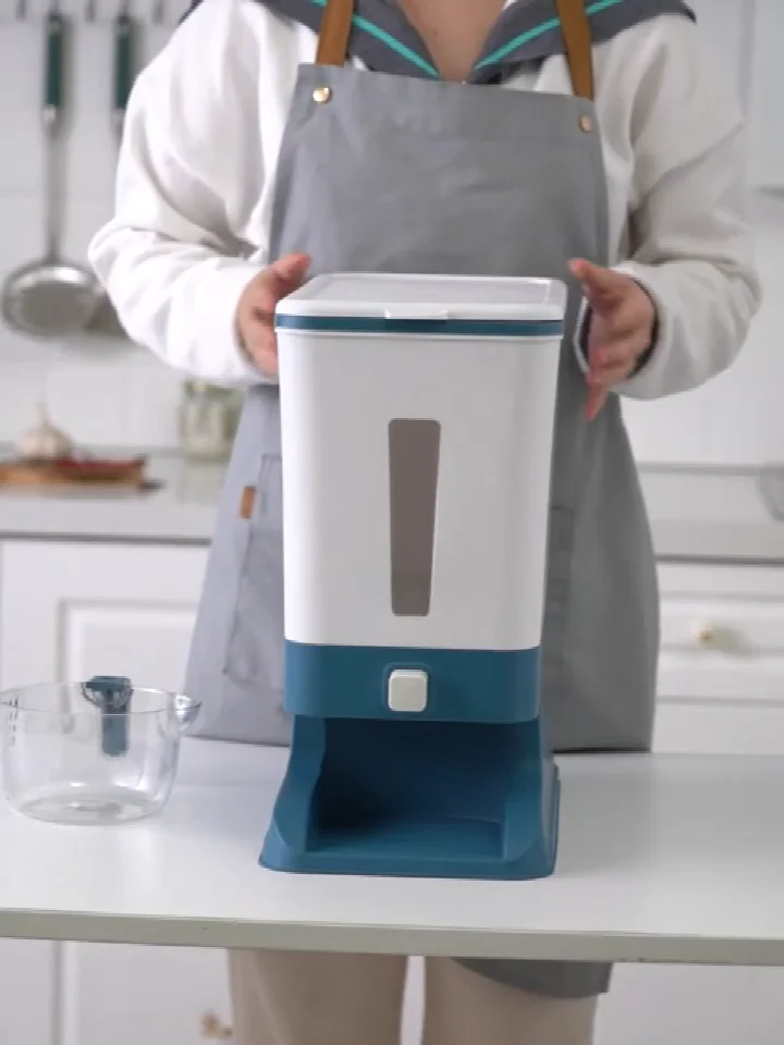 Grains Rice Bucket Rice Storage Tank Rotary Rice Storage Dry Food ...