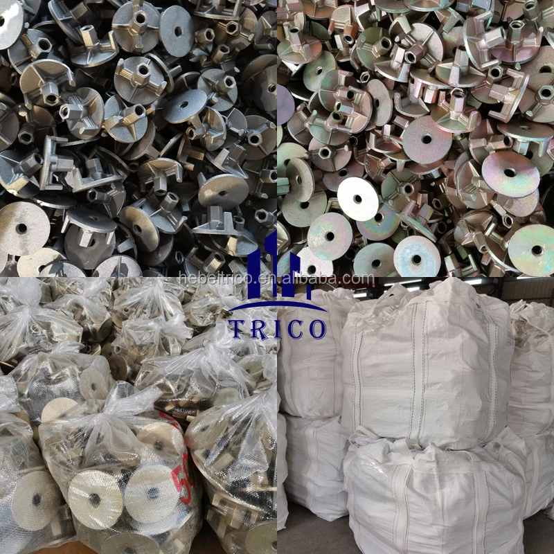 Hebei Trico Construction Concrete Formwork Tie Bar D15 #45 Q235 Steel ...
