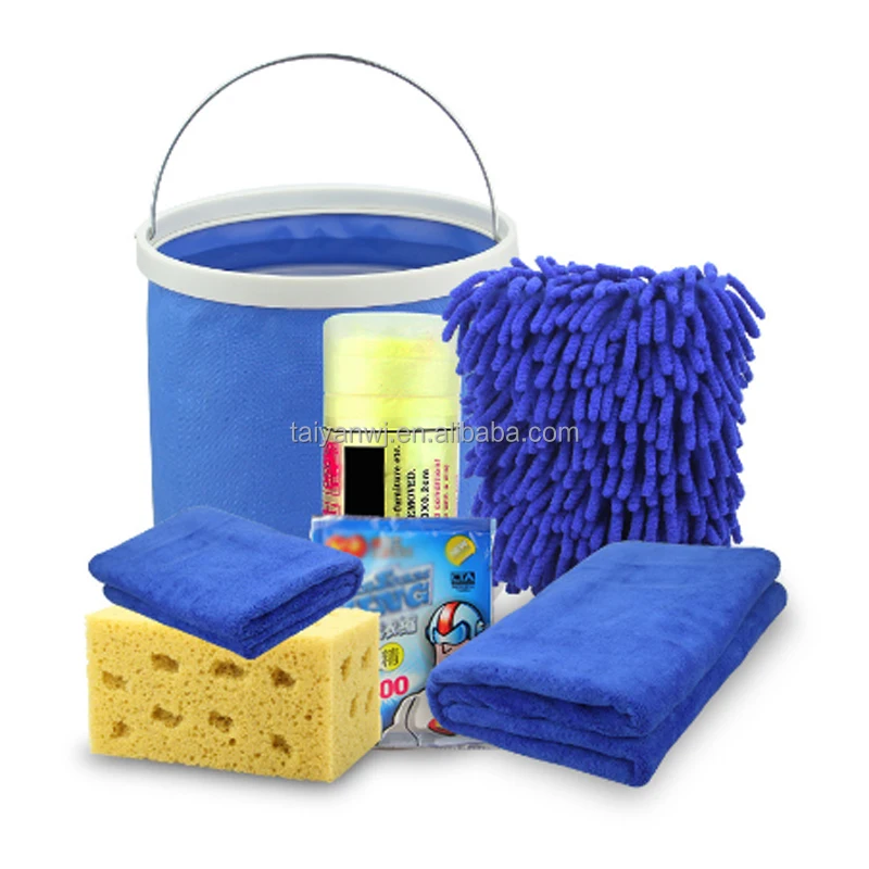 6Pcs Car Wash Cleaning Kit Car Care Wash Tools Detailing Set with ...
