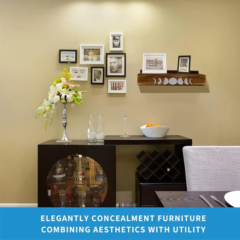 Hidden Gun Sotrage Shelf-concealment Furniture Wide Shelf Hidden ...
