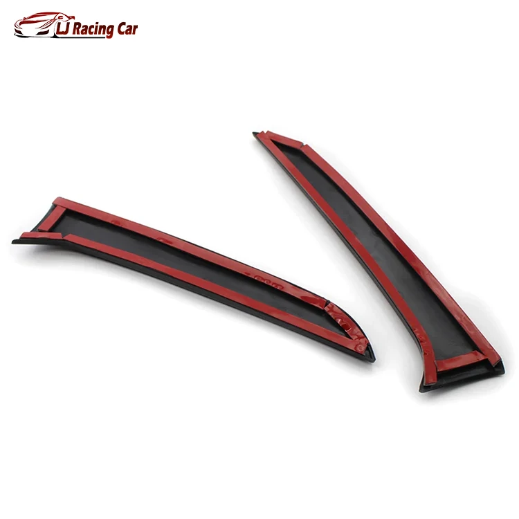 Rear Window Side Spoiler Wing Sticker Trim Splitter Exterior Parts For ...