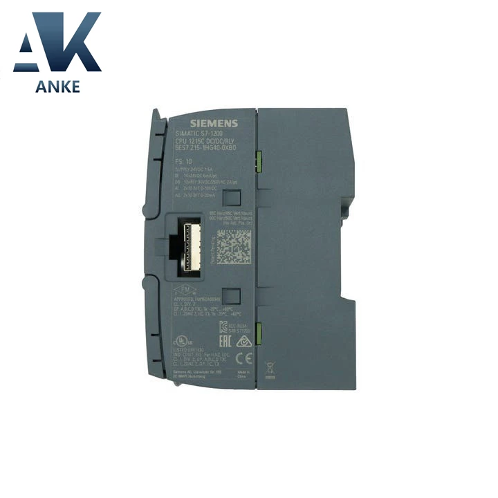 Siemens SIMATIC S7-1200 CPU 1215C Compact CPU 6ES7215-1HG40-0XB0 ...