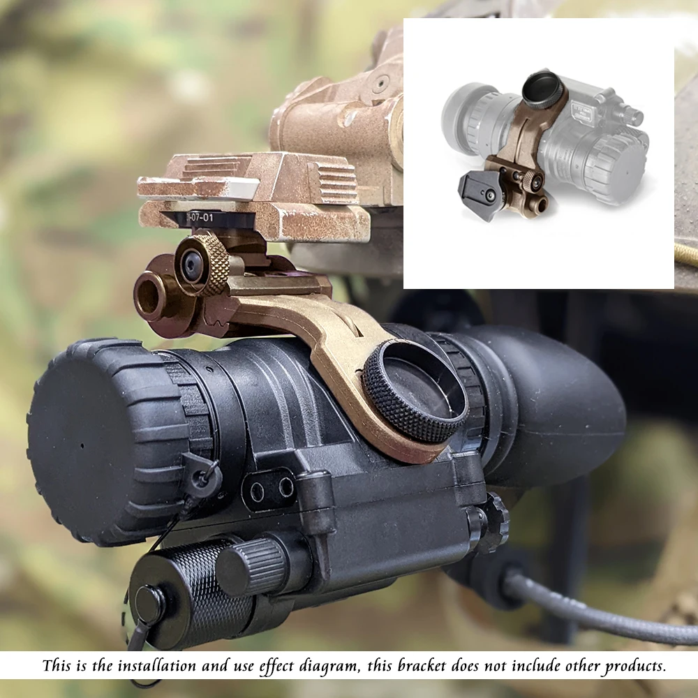 Aluminum Night Vision Helmet Adapter PVS 14 J Arm Mount HK24-0245